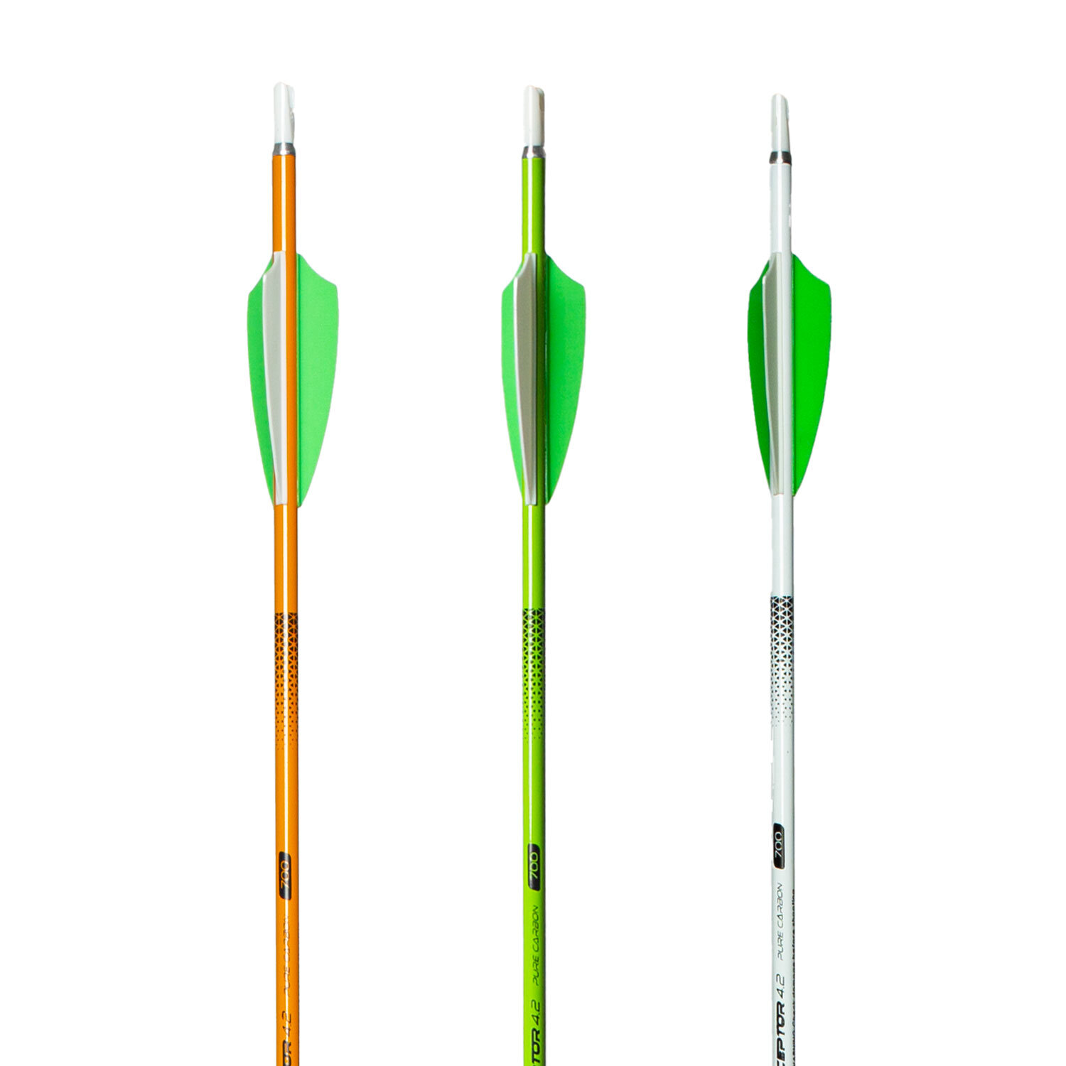 Carbonpfeil Inceptor 700 4.2 mit Fletchen | Bogensport Beier Online S ...