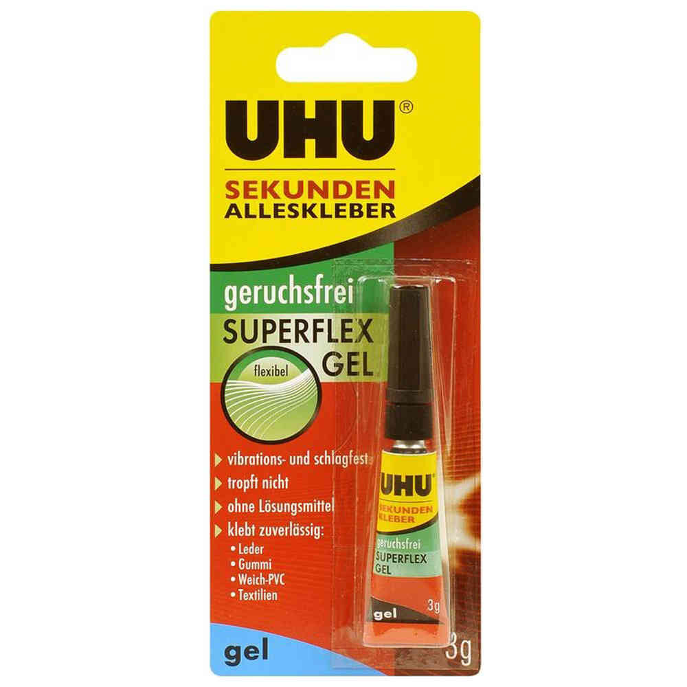 UHU Rapid All-Purpose Adhesive Gel/3 g in Tube Base price per 100g am ...