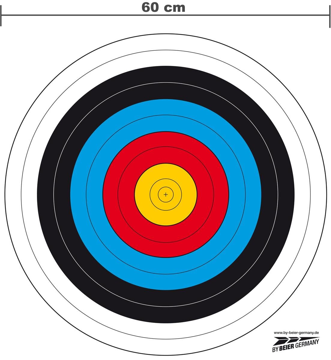 FITA Target face: 60 cm | Archery Beier Online Shop, 1,64